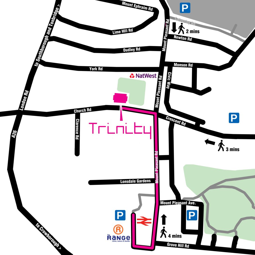 Getting Here - Trinity Theatre
